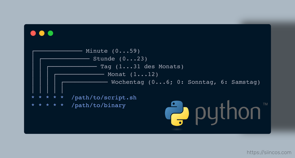 Cronjob und Python virtualenv - Siincos – Apps & IoT